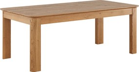 Bílý nábytek Jídelní stůl Divisione 220x100 cm, dub, masiv