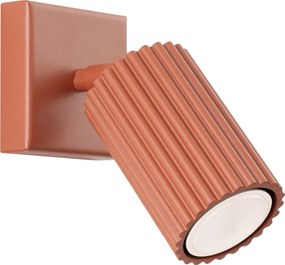 Sollux Lighting Nástěnné svítidlo KARBON červený okr