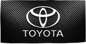 Sablio Ručník Toyota Carbon - 30x50 cm