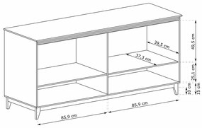 WINDSOR k | komoda W-2 | 179 cm | kašmír