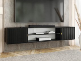 TV skříňka ELI 4 otevřenáTV skříňka černý