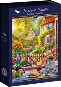 BLUEBIRD Puzzle Snídaně na venkově / 500 dílků / od 12 let