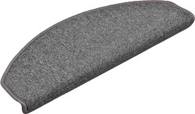 Schodové rohože 30 ks 65 x 24 x 4 cm tmavě šedé, půlkulaté, velké 3365761