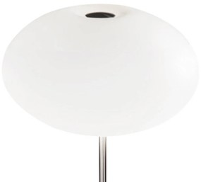 Casablanca Aih stolní lampa, Ø28cm bílá matná