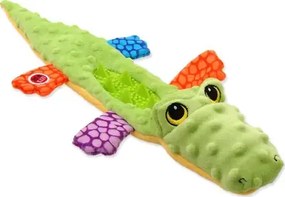 LET'S PLAY Hračka Krokodýl / Plyš, pískací / 45 cm / Vícebarevná