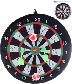 ORION Terč na suchý zip 36 cm / 2 míčky / 2 šipky / plast