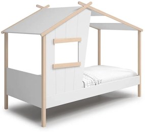 Dětská postel balu 90 x 190 cm bílá MUZZA