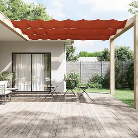 Vertikální markýza terakotová 100 x 1 200 cm oxfordská látka 148359