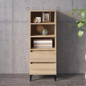 vidaXL Skříň highboard 40 x 36 x 110 cm kompozit [821251] Barva: dub sonoma