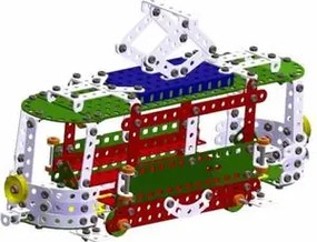 Merkur 7 stavebnice / 1335 dílů / 100 modelů / od 5 let