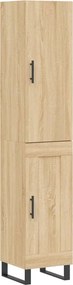 Skříň highboard dub sonoma 34,5 x 34 x 180 cm kompozitní dřevo 3199132
