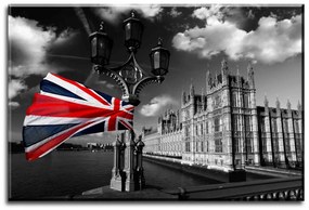 Malvis ® Obraz Westminster palace Velikost: 120x80 cm