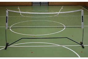 Merco Tennis/Badminton Set stojany na kurt vč. sítě varianta 6853