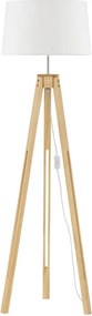 Bílá/v přírodní barvě stojací lampa (výška 145 cm) Leroy – Nova Luce