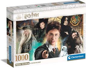 Clementoni - Puzzle 1000 Harry Potter 2