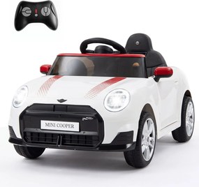 Costway Dětské autíčko 12 V BMW Mini Design Elektrické autíčko pro děti