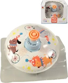 Káča kovová se zvířátky / 11 cm / od 3 let