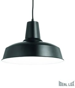 Závěsné svítidlo Ideal Lux Moby SP1 nero 093659 černé