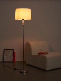 Sinsay - Stojací lampa s krystaly - sříbrná