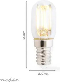 Nedis Žárovka do ledničky / LED / E14 / 1.5 W / T22