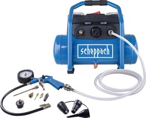 Scheppach C-ACT160/6-X 20V IXES - akumulátorový bezolejový kompresor 6 l (bez akumulátoru a nabíječky)
