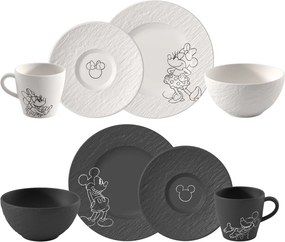 Villeroy&Boch Villeroy & Boch Manufacture Rock - Mickey Mouse snídaňový set, 8 kusů