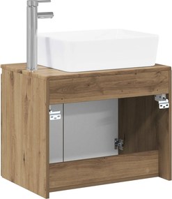Sada koupelnového nábytku Dub artisan Kompozitní dřevo 3404339