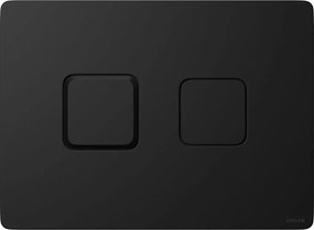 Cersanit Accento Square splachovací tlačítko pro WC černá K97-426