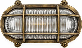 Industriální svítidlo Bulkhead ECO5700 Antická mosaz IP64