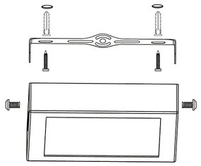Eglo 98172 - LED Stmívatelné venkovní svítidlo ARGOLIS-C LED/22W/230V BT IP44