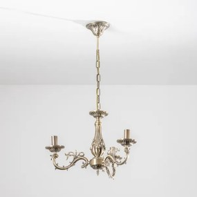 BRILAGI - Lustr na řetězu CLASSIC 3xE14/10W/230V mosaz