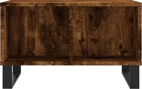 vidaXL Konferenční stolek 60 x 50 x 36,5 cm kompozitní dřevo [830553] Barva: Bílá