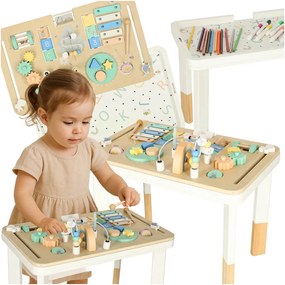 Creative Corner Barevný manipulační stolek Lulilo montessori