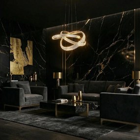 Toolight Rea, ZÁVĚSNÁ STROPNÍ LAMPA G153-CP GOLD, OSW-07826
