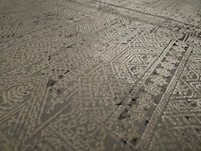 BE Koberec Deluxe 9090 GREY - šedý obdélníkový Rozměr: 60x100 cm