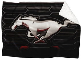 IMPAR Fleecová deka Mustang 150x120 cm (Rozměr : 200 x 140 cm, Podšití beránkem: ANO)