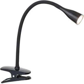 Rabalux 4197 - LED Stolní lampa s klipem JEFF 1xLED/4,5W/230V černá