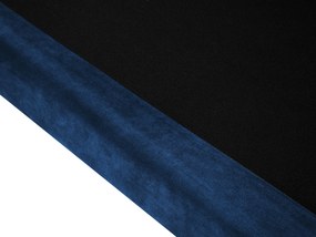 Elegantní tmavě modrá čalouněná pohovka pro 3 LOKKA Beliani