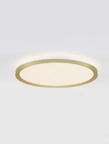 LED stmívatelné zlaté designové stropní svítidlo Aoton