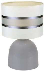 Stolní lampa ELEGANCE, 1x textilní stínítko (výběr z 6 barev), (výběr ze 3 barev konstrukce), S