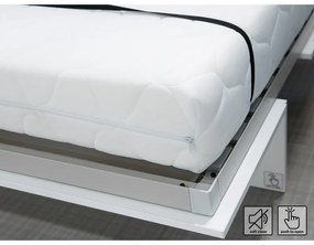 Sklápěcí postel BC-05 120x200 Bed-Concept, Barva: šedá, Osvětlení: LED osvětlení - bílé, LED světlo s USB: bez LED světla s USB