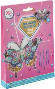 GRAFIX Diamantové malování Zvonkohra Motýl / od 6 let