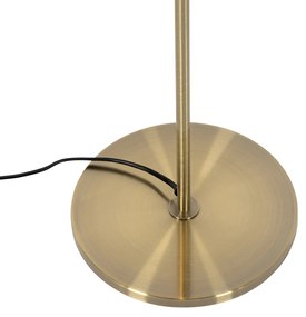 Moderní stojací lampa bronzová 3-světlo - Jeana