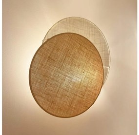 Brilagi - Nástěnné svítidlo CIRCLES 1xE27/15W/230V 35x32 cm béžová/krémová 609777