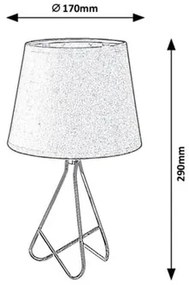 Rabalux BLANKA noční lampa 2775