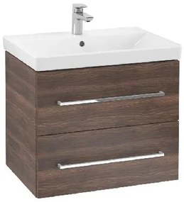 Villeroy & Boch Avento - Umyvadlová skříňka, 630x514x452 mm, 2 zásuvky, Arizona Oak A89000VH