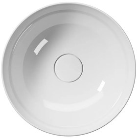 GSI GSI, PURA keramické umyvadlo na desku, průměr 32cm, bílá ExtraGlaze, 885411