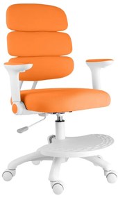 Dětská rostoucí židle Neoseat KIDDY THREE — látka, oranžová