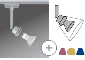 Paulmann 95182 DecoSystems spot, spot pro Urail systém, 1x3,5W LED GZ10, matný chrom