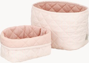 Sada skladovacích košů z bavlny Stripes, 2 díly